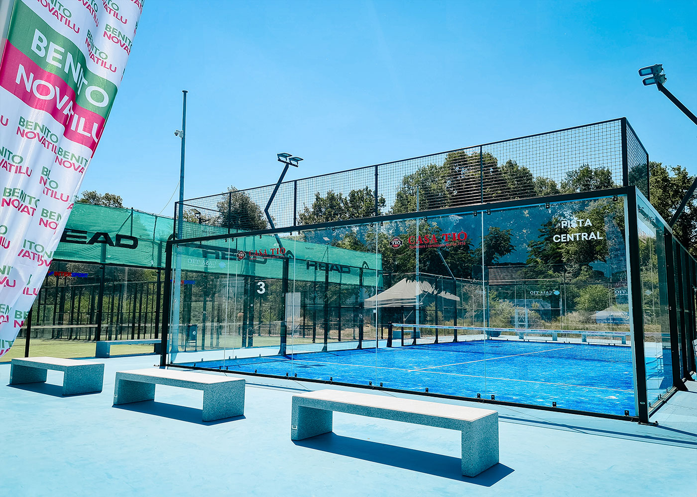 El club deportivo Tona renueva su alumbrado público y mobiliario urbano ...